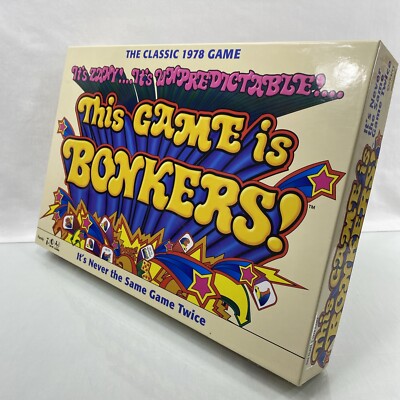 This Game Is Bonkers Board Game The Classic 1978 Game 2016 Version ...