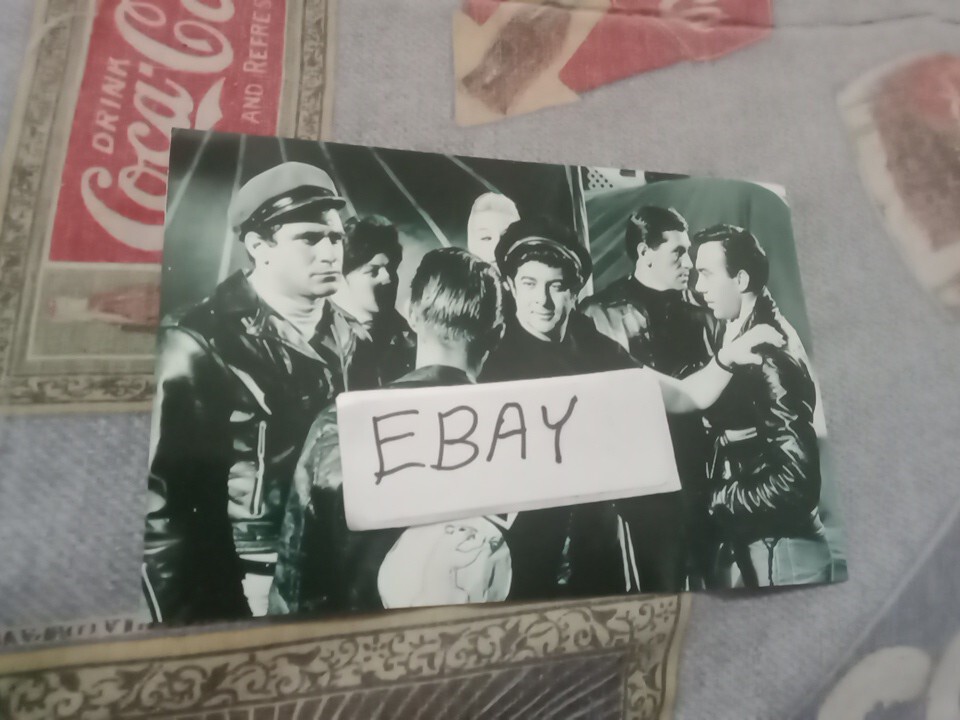 HARVEY LEMBECK IN "BEACH PARTY" MOVIE AS ERIC VON ZIPPER, B&W 4X6 PHOTO ...