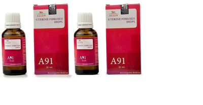 2 X Allen Homoeopathy A91 Uterine Fibroids Drops (30ml) | eBay