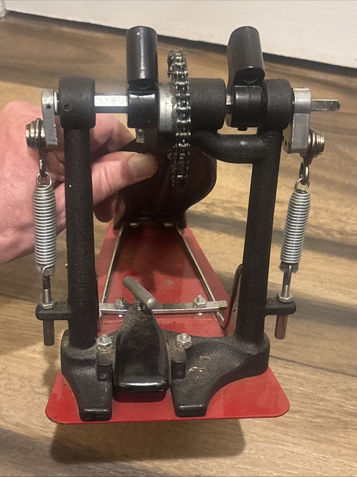 DW 5000 Double Bass Kick Drum Pedal Single Chains USA model INCOMPLETE ...
