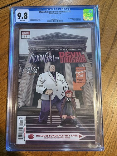 Moon Girl and Devil Dinosaur #32 CGC 9.8 WP 1st Appearance of Princess ...