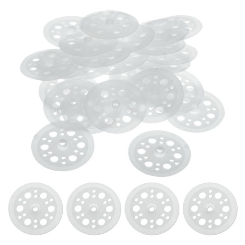 Plastic Washers for Foam Board Fasteners, 100Pcs 45mm/1.77inch, White ...