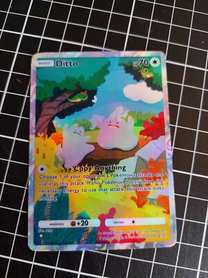 Ditto Pokemon Pocket TCG Card Holo Full Art Holo Genetic Apex | eBay