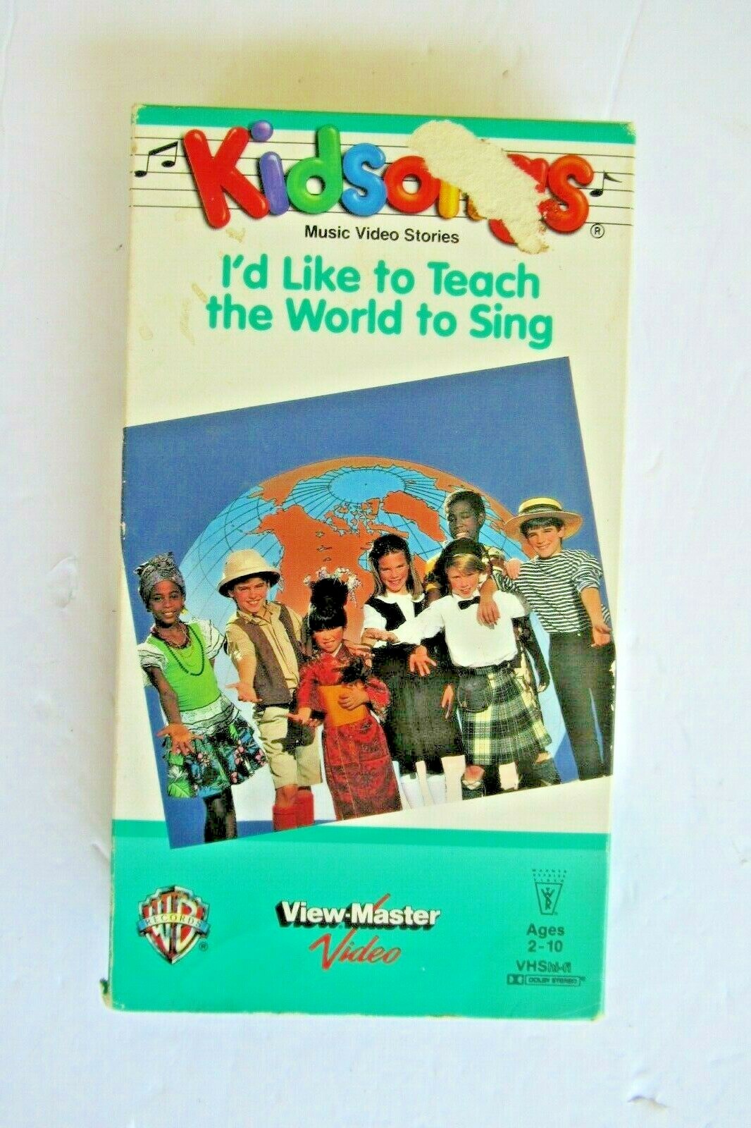 KIDSONGS I'd Like To Teach The World To Sing View-Master (VHS, 1986 ...