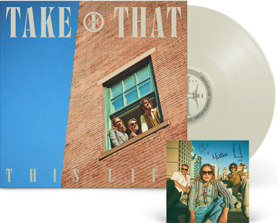 Take That - This Life Exclusive Edition Creamy Vinyl LP SIGNED Card NEU ...