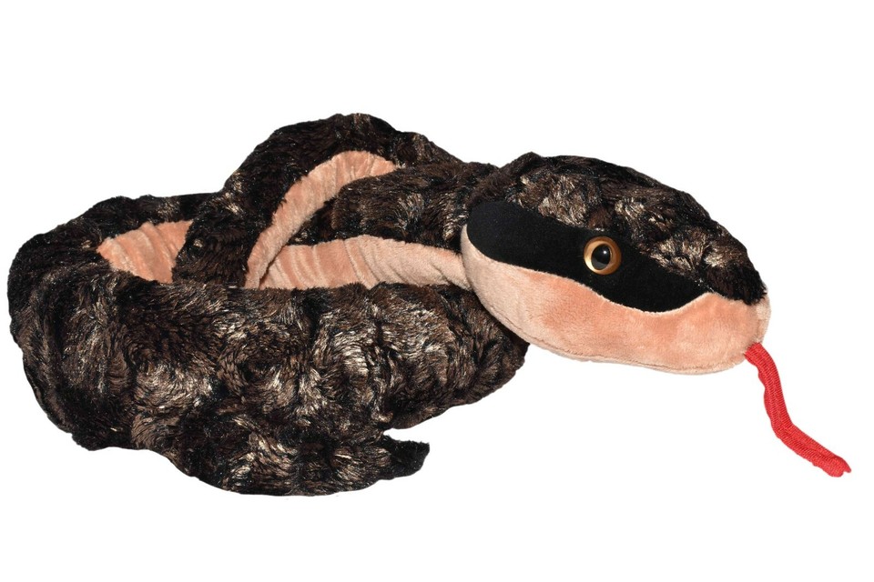 SNAKE SOFT TEDDY BEAR TOY WILD REPUBLIC SNAKES EEL PLUSH CUDDLY 135cms ...