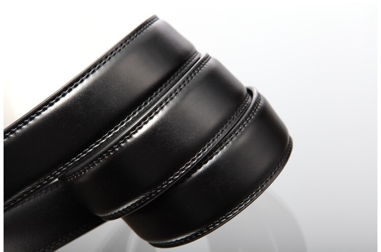 Septwolves Belt's Genuine Leather Black/Brown For Auto Lock W30"-49" | eBay