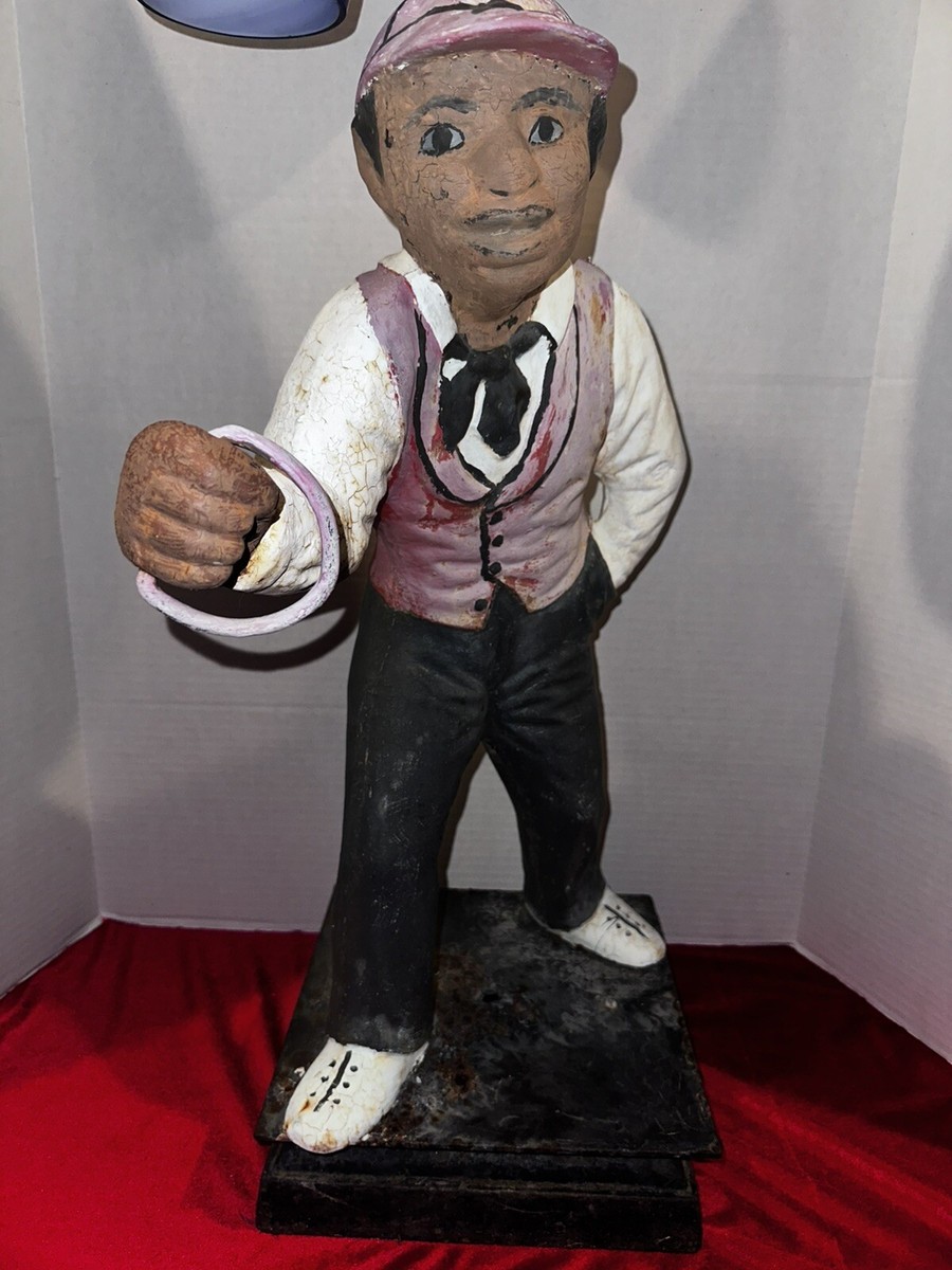 Antique Lawn Jockey Statue