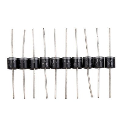 10 Pcs Molded Plastic Case 1000V 10A Rectifier Diodes 10A10 R3M26296 ...