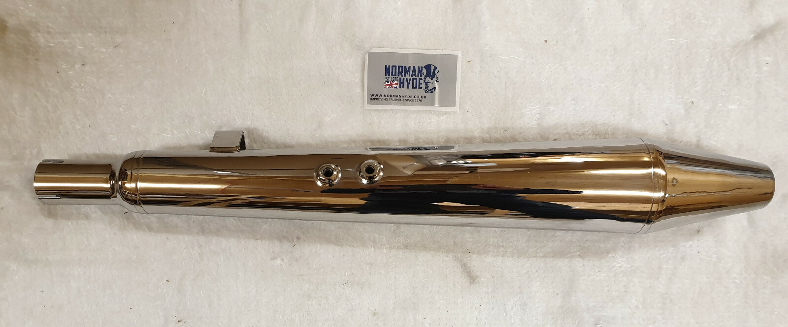 Triumph Bonneville Norman Hyde Toga Exhaust Silencers 2009 on for sale ...