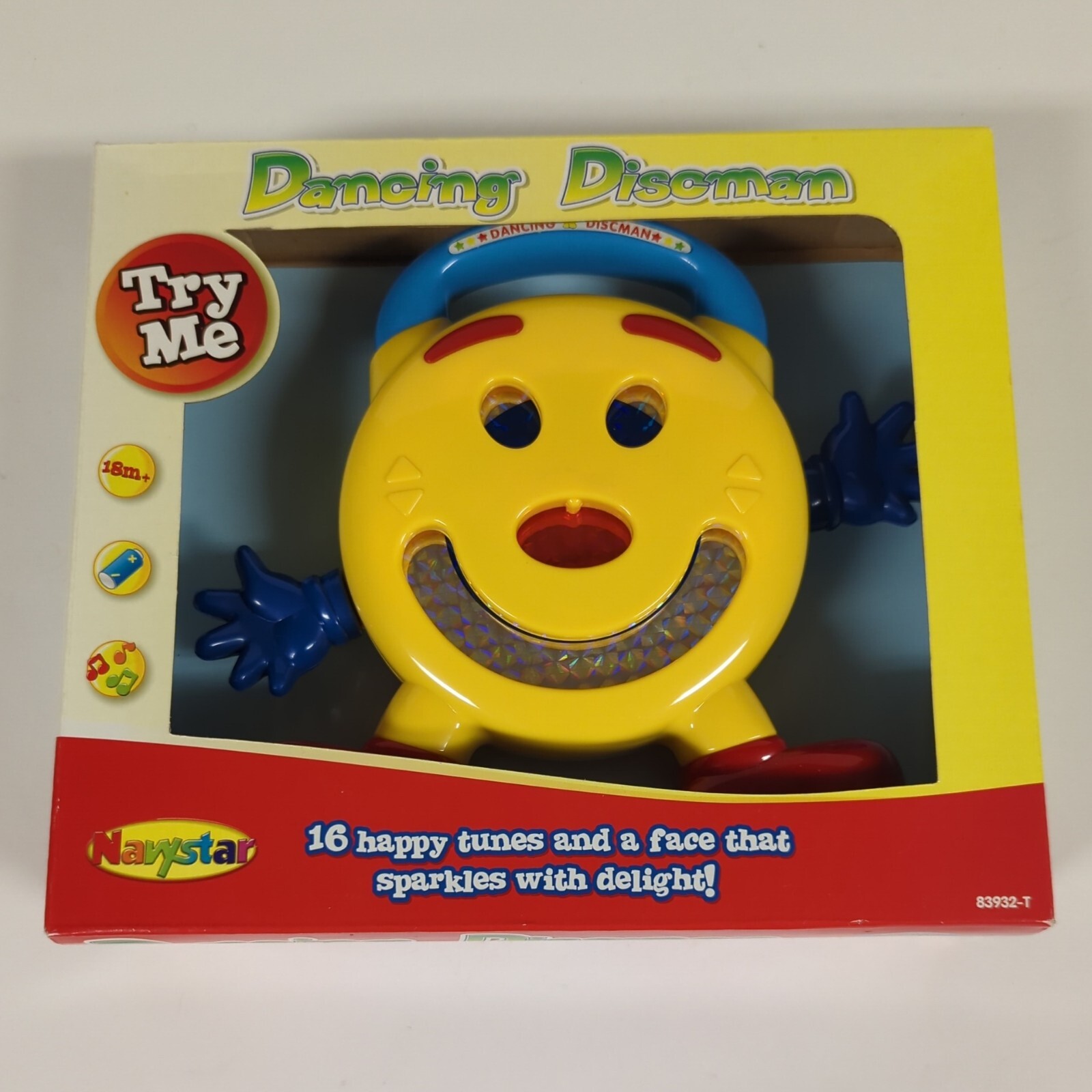 NavyStar Dancing Discman 7" Musical Baby Toddler Toy - Tested / Works ...