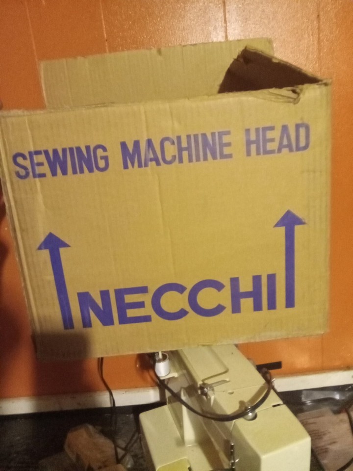 Necchi Model 535FA Sewing Machine with box, petal, and accessories | eBay