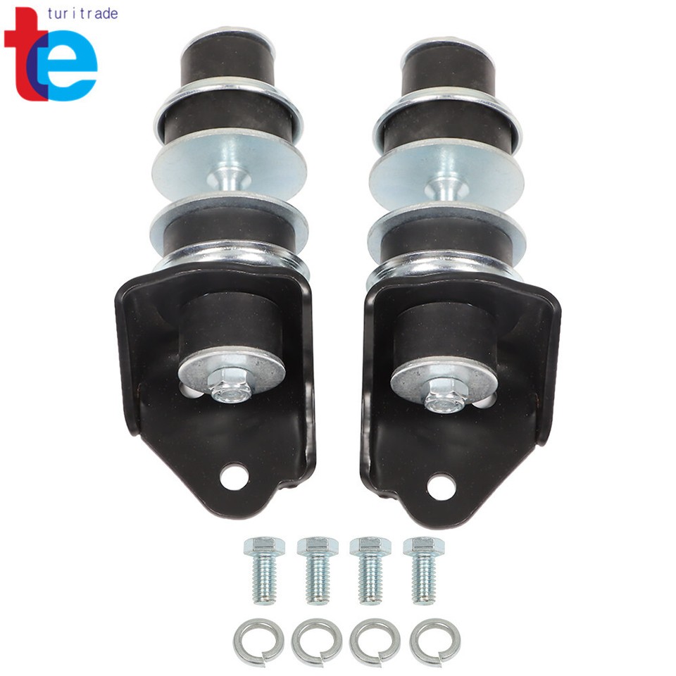Front Engine Mount Kit with Brackets For Chevy Bel Air SBC V-8 Engines ...