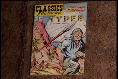 CLASSICS ILLUSTRATED COMIC BOOK #36 FINE + GOLDEN AGE 1ST PRINT TYPEE | eBay