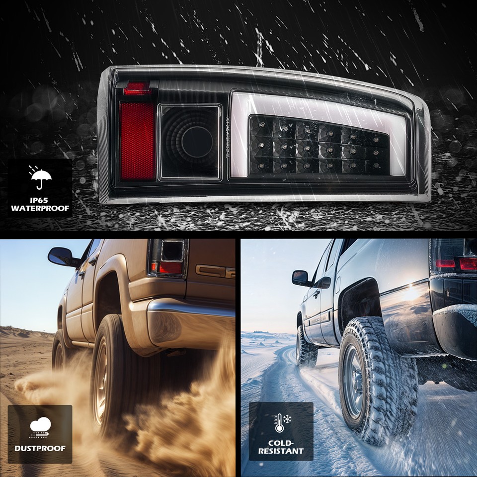 LED Tail Lights Fits 2003-2006 Chevy Silverado Sierra 1500 2500HD 3500 ...