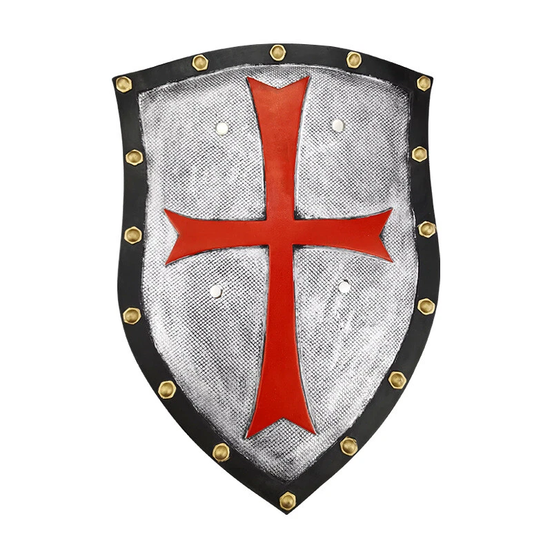 Templar Sword And Shield Tattoo