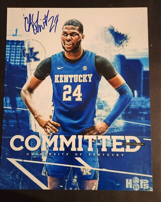 Chris Livingston Autograph Signed 8x10 Photo Kentucky Wildcats NCAA | eBay