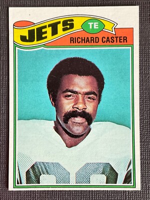 Richard Caster 1977 Topps Football Card #512 - New York Jets Tight End ...