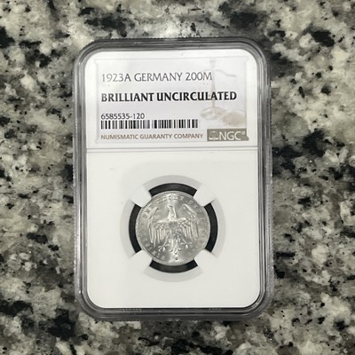 1923A Germany 200M NGC Brilliant Uncirculated | eBay