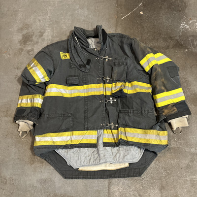Morning Pride Bunker Jacket Turnout Gear Size 52 Old FDNY Style | eBay