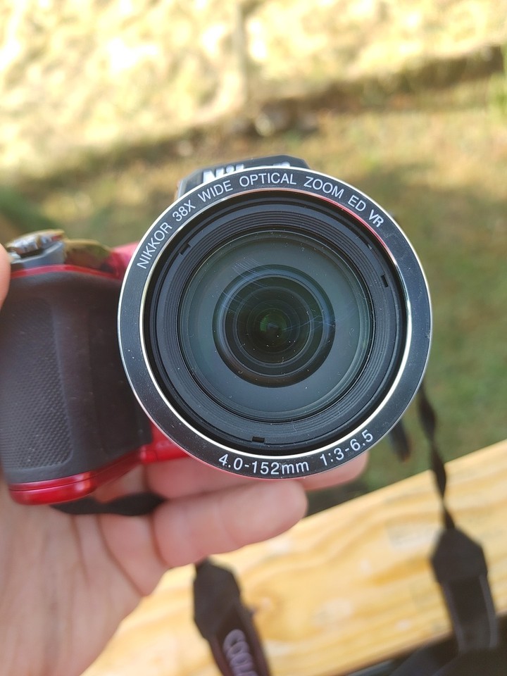 Nikon Coolpix L830 Red 16MP Digital Camera w/34x Zoom PARTS ONLY NOT ...