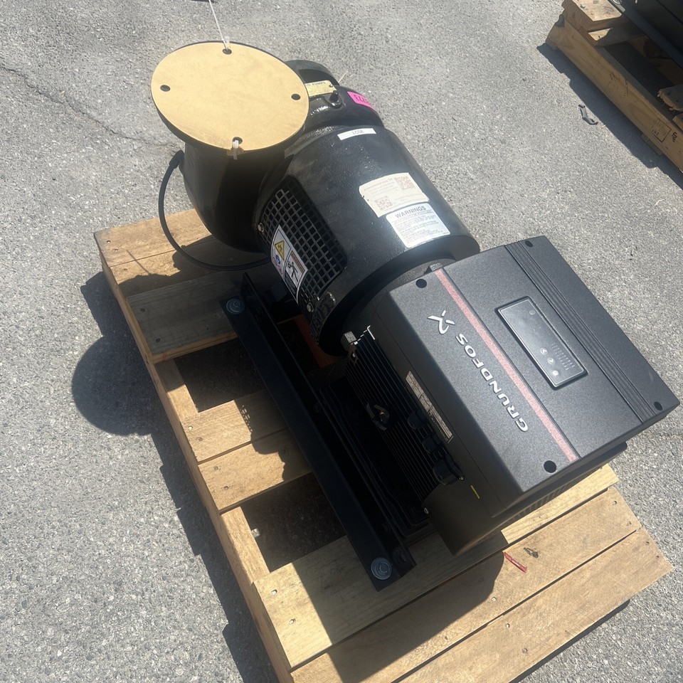 Grundfos Paco 40707-4P-7.5hp LCSE 7.5hp Split Coupled End Suction Pump ...