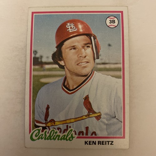 1978 Topps Baseball Ken Reitz St. Louis Cardinals Card #692 | eBay