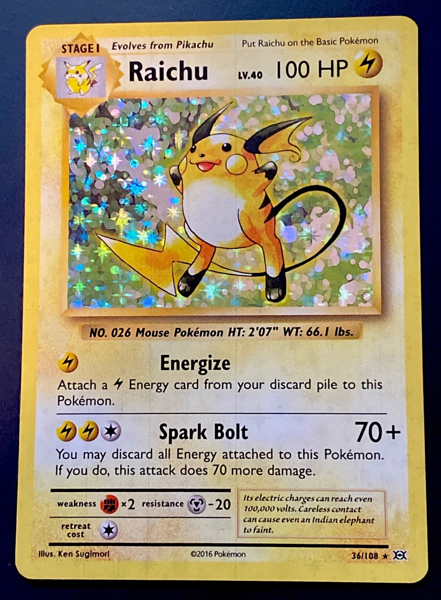 Raichu Card Error