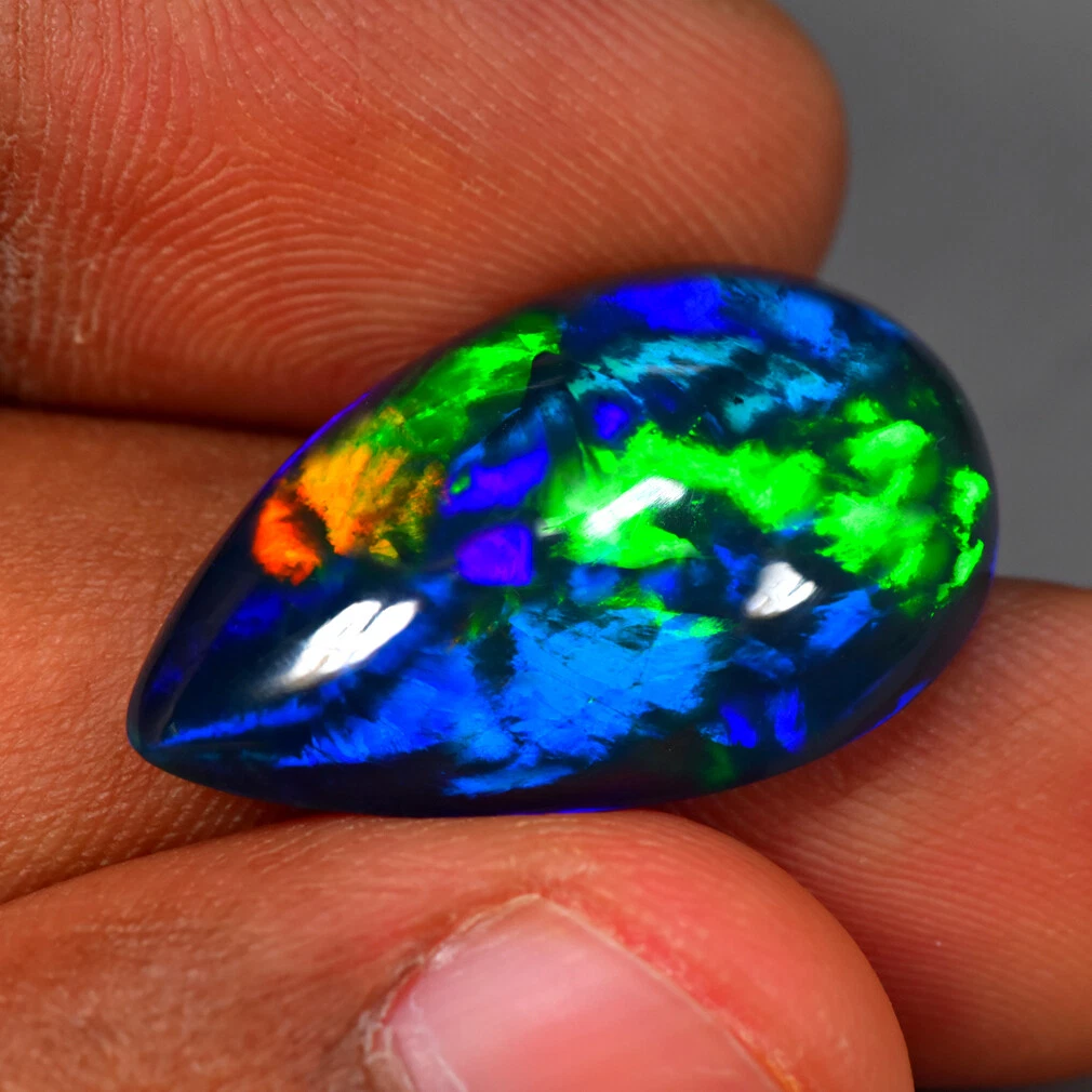 Electric Blue Opal