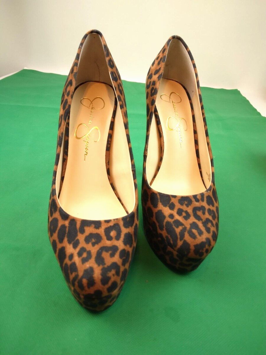 Jessica Simpson Leopard Print Pumps Jessica Simpson Women's Shoes