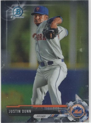 2017 Bowman Chrome Justin Dunn #BCP223 | eBay