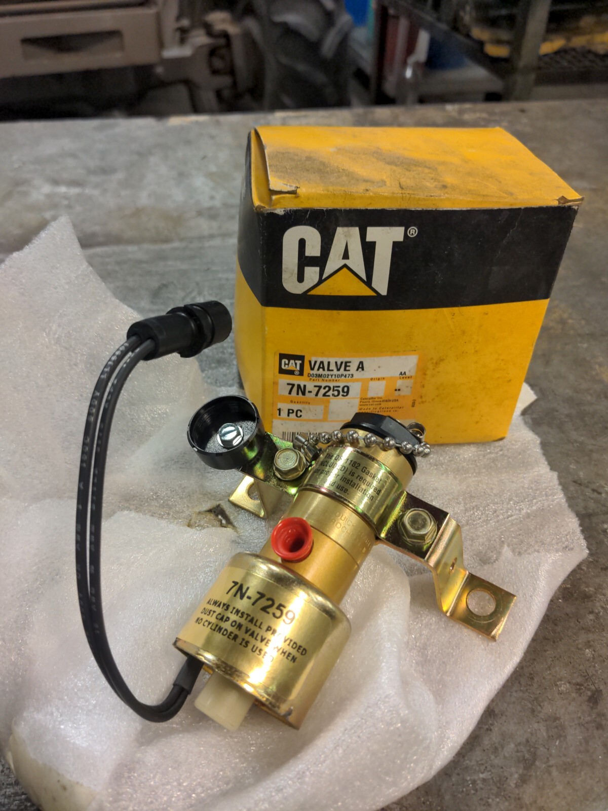 Cat 7N-7259 Valve Assembly | eBay
