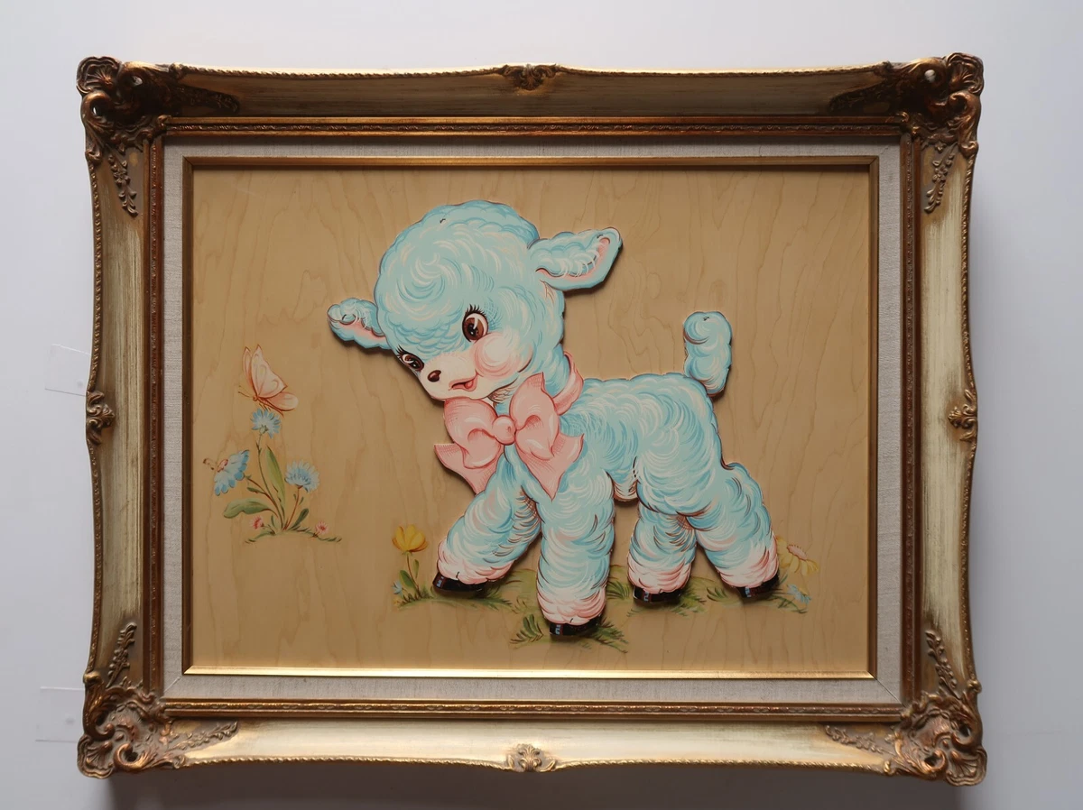Vintage Lamb Illustration
