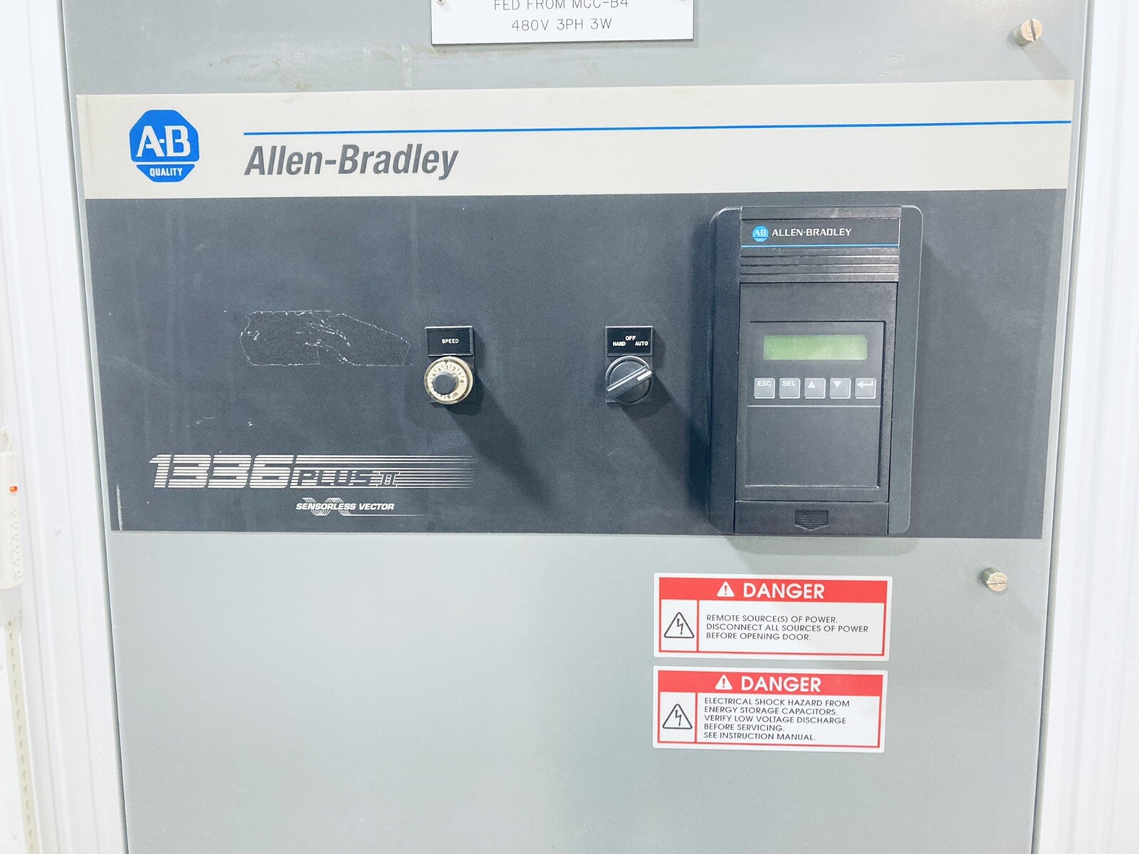 ALLEN BRADLEY 1336 PLUSII FREQUENCY AC DRIVE 150HP 1336F-B125-AN-EN-L6 ...