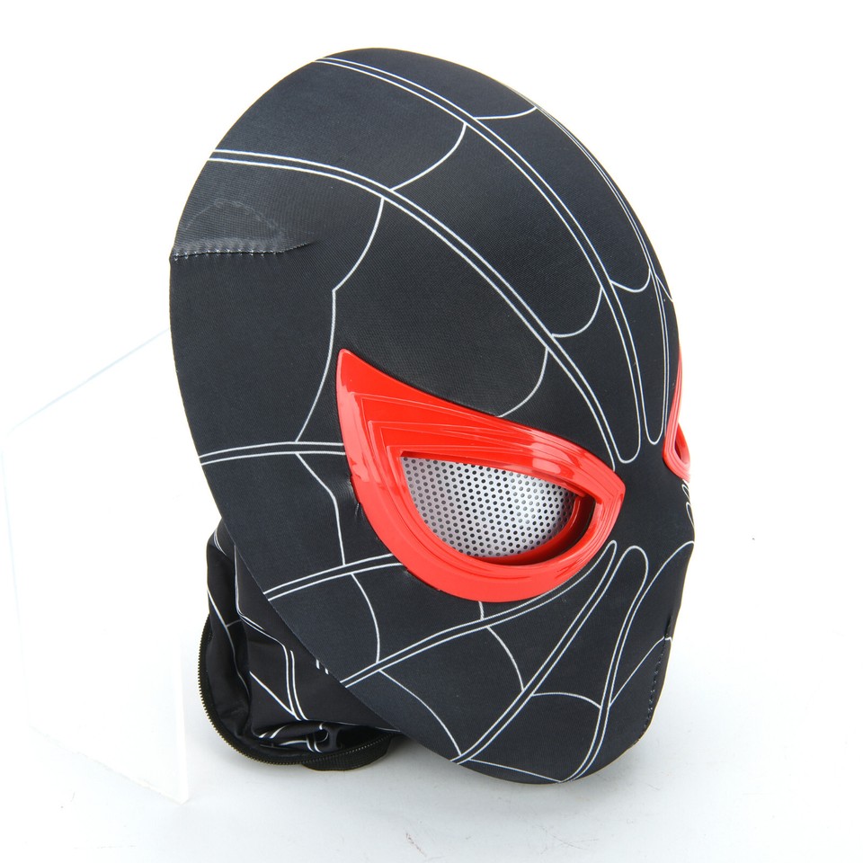 Spider-Man Mask Spiderman Bliking Hero Costume Cosplay Props 3D Hard ...