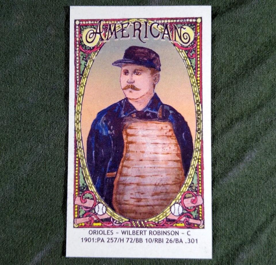 OLD FROG 1901 Baltimore Orioles AMERICAN LEAGUE TEAM SET 9 baseball ...