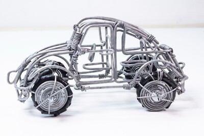 Volkswagen Beetle Wire Sculpture | eBay UK