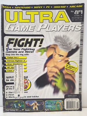 Ultra Game Players Magazine October 1996 No. 89 | eBay