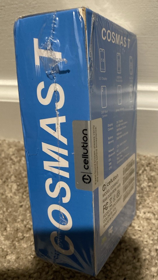 Cellution Cosmas T - 16GB - Black (Unlocked) 4G LTE Android Touch ...