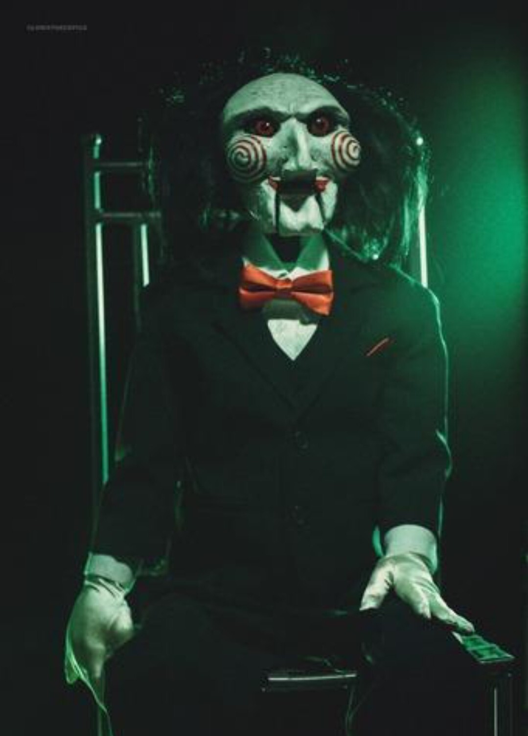 SAW BILLY HORROR PUPPET DOLL MUSEUM MOVIE PROP HAUNTED HALLOWEEN THE ...