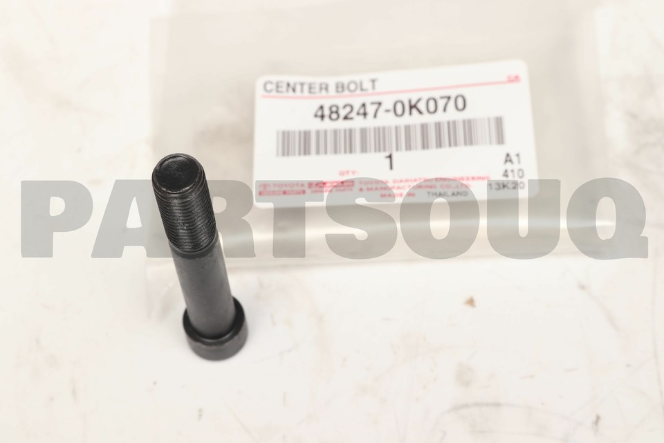 482470K070 Genuine Toyota BOLT, REAR SPRING, CENTER 48247-0K070 | eBay
