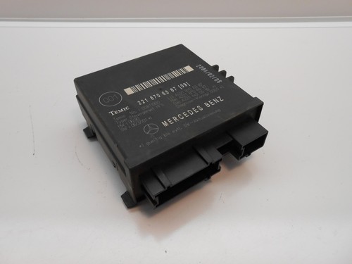 2007-2009 MERCEDES S-550 TRUNK RELEASE CONTROL MODULE 2218706387 RL0316 ...