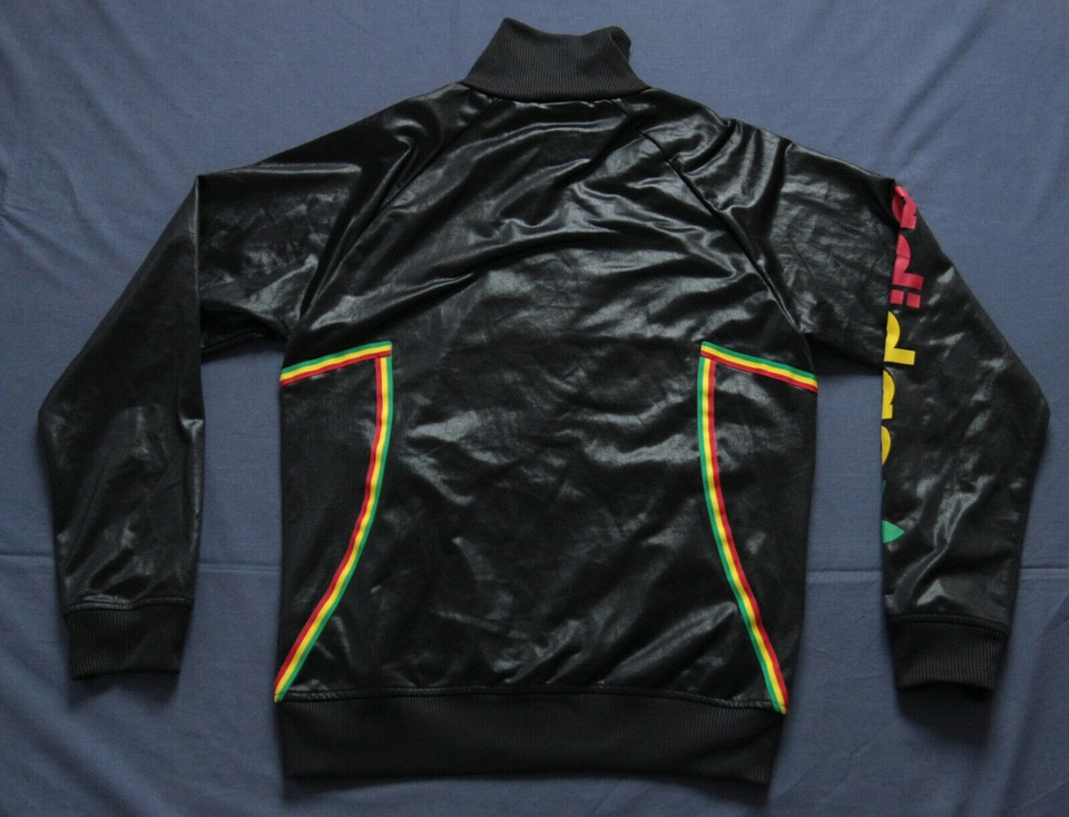 Adidas Chaqueta Vintage Jamaica Chándal Top Chile62 Rasta Reggae Track ...