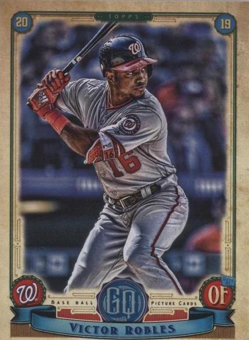 2019 Topps Gypsy Queen - Victor Robles #9 for sale online | eBay