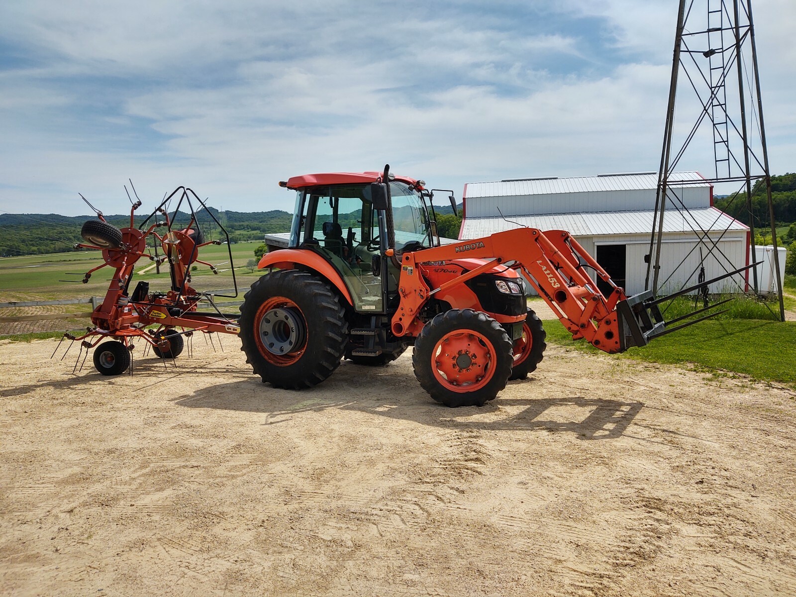 NEW Pequea turbo tedder TT4102 | eBay