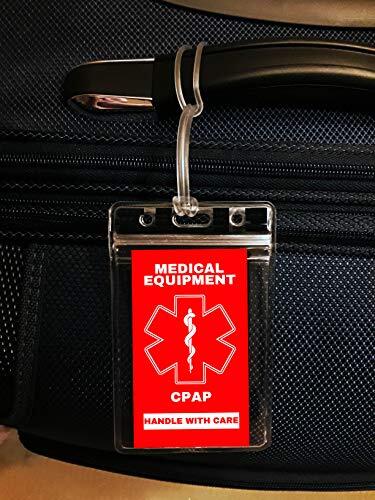 CPAP Medical Alert Tag - No Luggage Fees, TSA & Airline Compliant | eBay