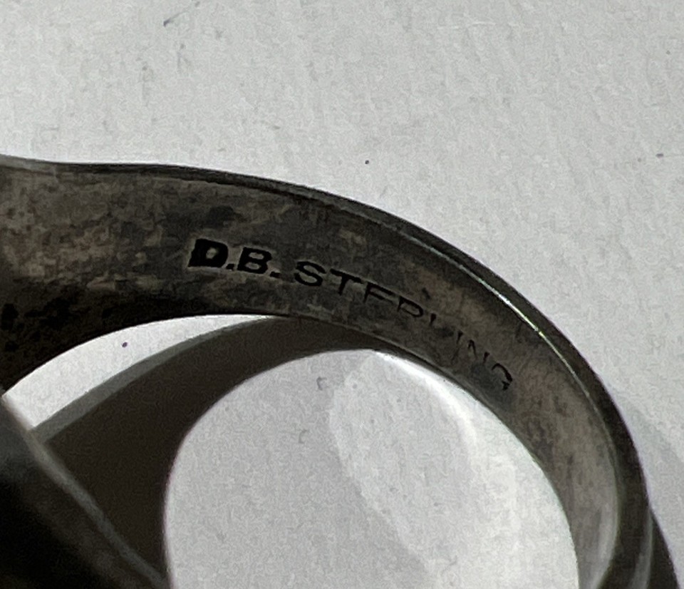 Sterling Silver USN Navy Ring WWII World War 2 USA Military Shield 🇺🇸 ...