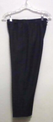 LORD ISAACS FOR HER BLACK PLEATED CAREER DRESS PANTS SLACKS SZ 10 ...