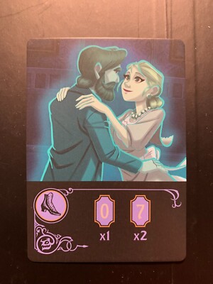 Disney Haunted Mansion Dancing Ghost Card #2 GAME REPLACEMENT CARD 2020 ...