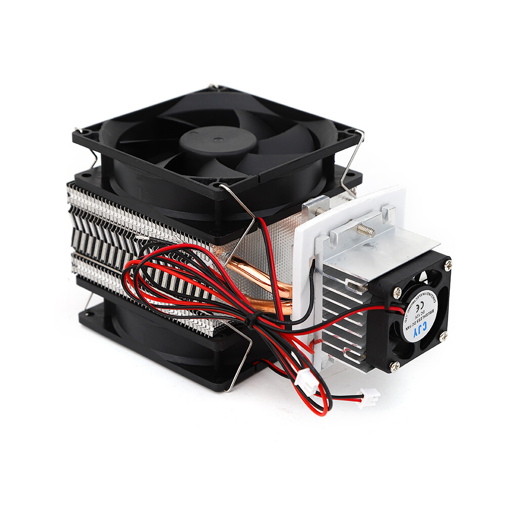 12V DIY Semiconductor Air Cooler Kit Refrigeration Thermoelectric ...
